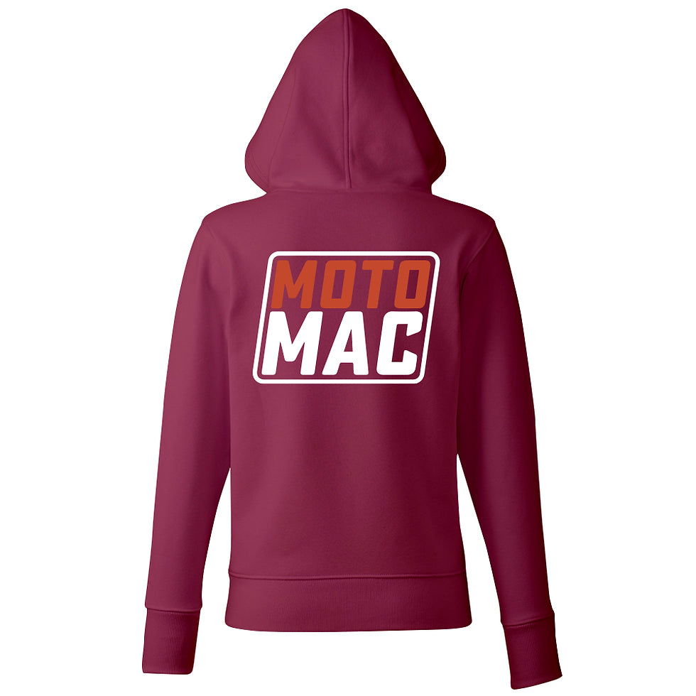 The Original MAC Hoodie - Burgundy – MOTO MAC